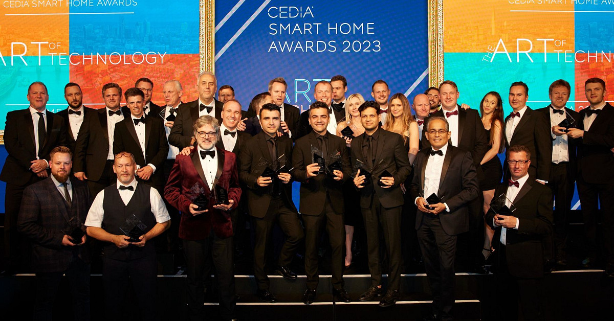 Celebrating Excellence: CEDIA EMEA Smart Home Awards 2023