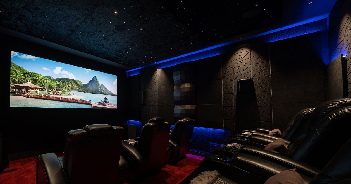 Diseño del cine en casa ideal: una muestra de CEDIA